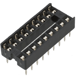 Tandy - 18pin Low Profile IC socket