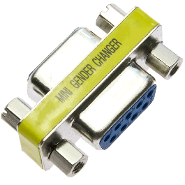 Tandy - DB9 Female to Female Gender Changer