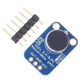 Tandy - Adafruit Electret Microphone Amplifier - MAX4466 with ...