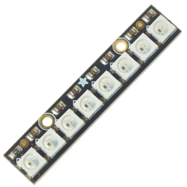 Tandy - Adafruit NeoPixel Stick - 8 x 5050 RGB LED with Integrated Drivers