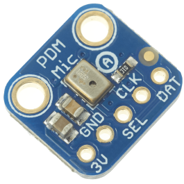 Tandy - Adafruit PDM MEMS Microphone Breakout